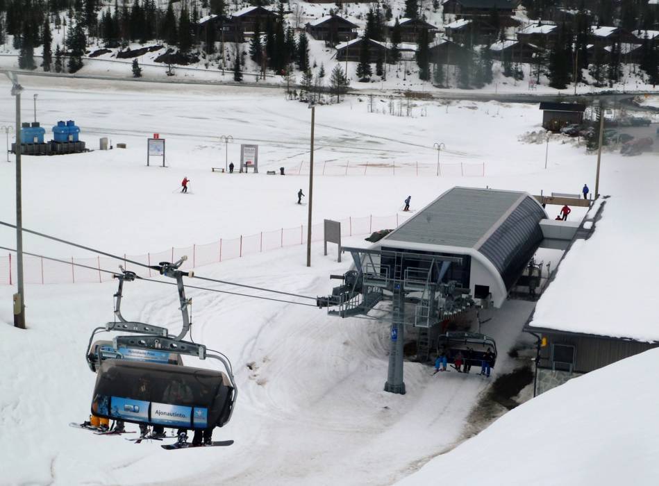 Ski lifts Ruka - cable cars Ruka - lifts Ruka