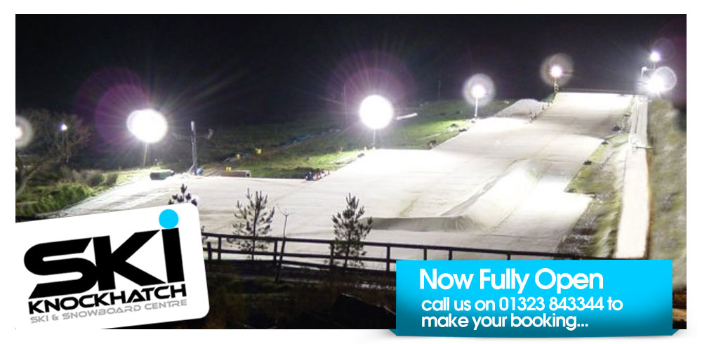 Trail map Knockhatch Ski Centre